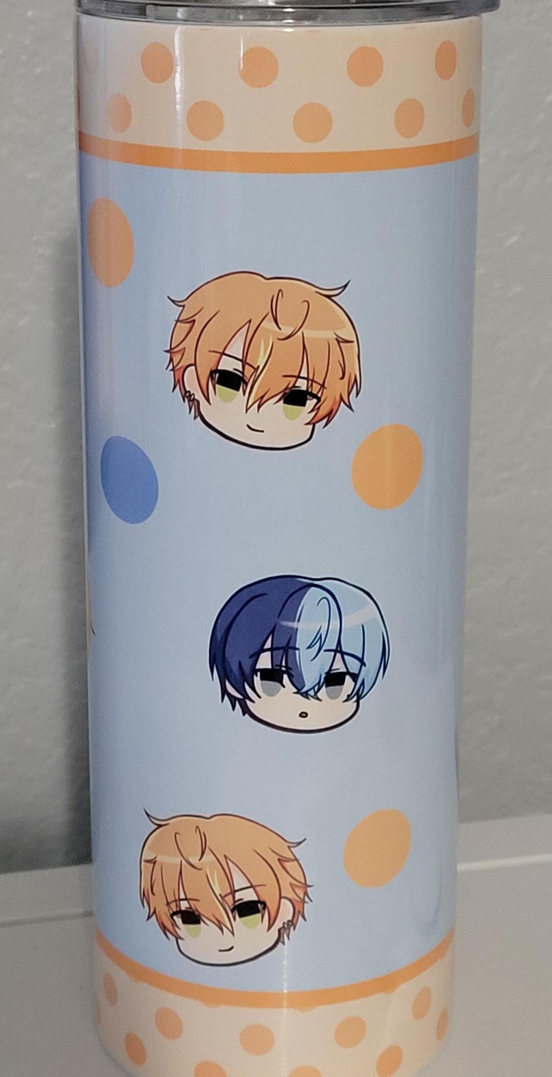 Project Sekai Akito and Toya Chibi Tumbler - Etsy