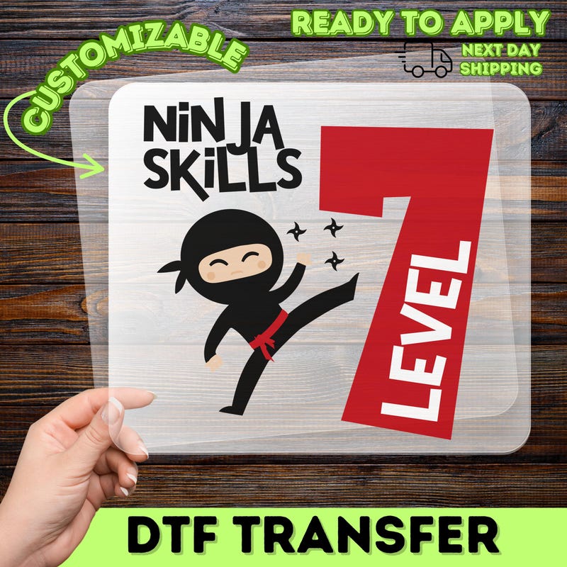 Ninja Transfer Dtf - Etsy