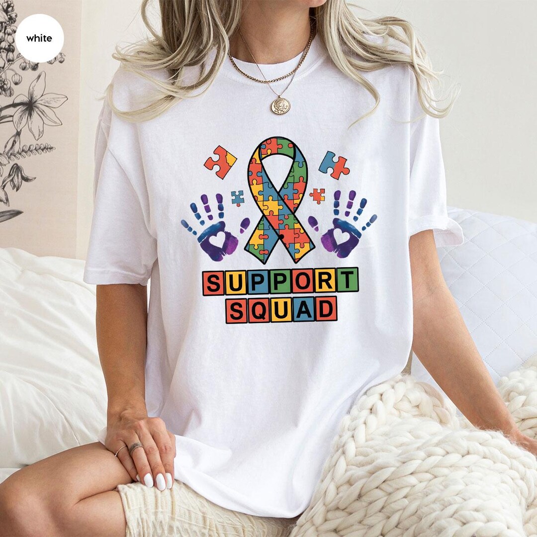 Autism Support Shirt, Autism Awareness Shirt, Autism Month Shirts ...