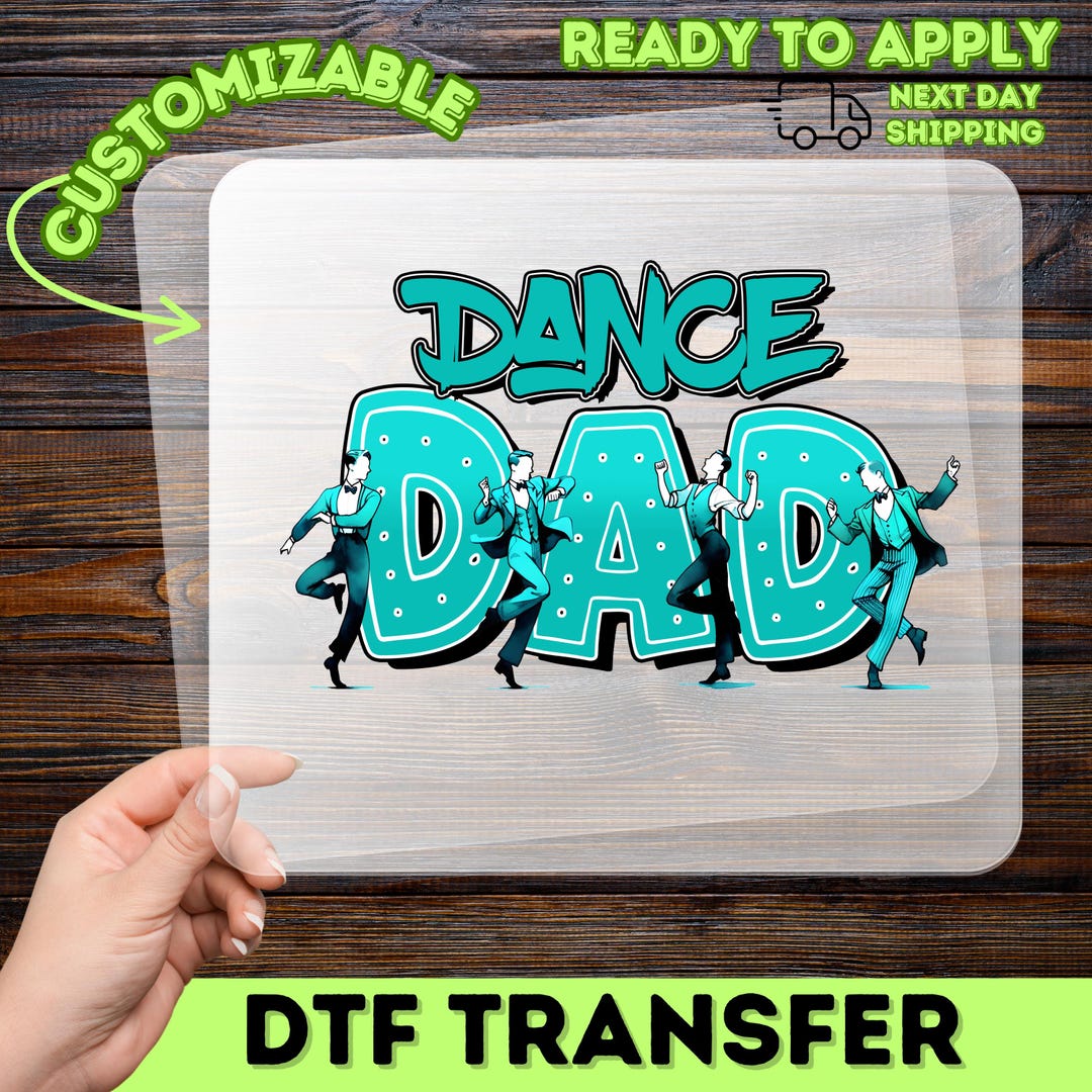 Funny Dance Direct-to-film DTF Transfer Ready to Press for Tees ...