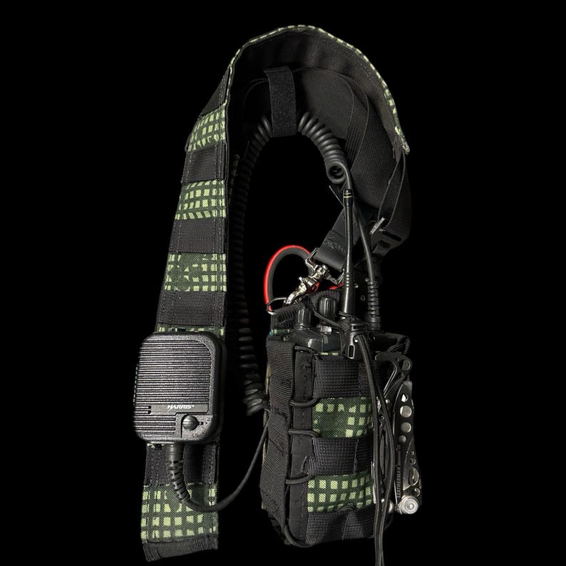 Tactical Radio Pouch Firefighter Radio Holder First Responder Equipment ...