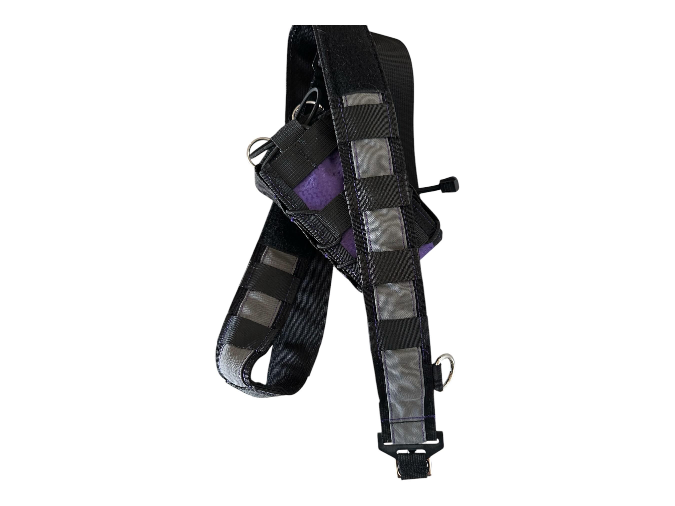 Radio Holster Strap and Radio Holster Black Package Durable Padded Mil ...
