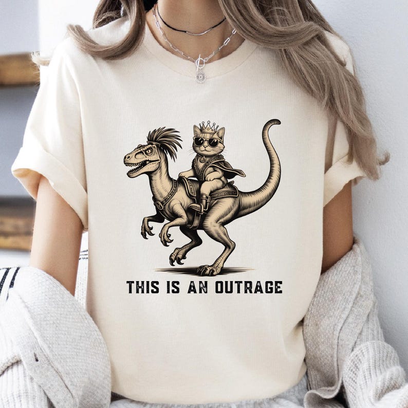 Comfort Colors® Dungeon Crawler Carl This is an Outrage Shirt, Princess ...