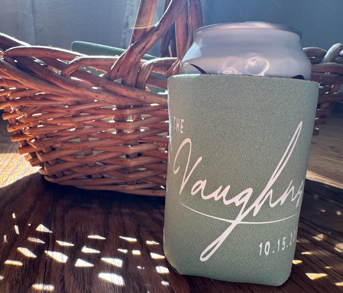 Custom Koozies – Personalized Party Favors, Bridal Shower, Bachelorette ...