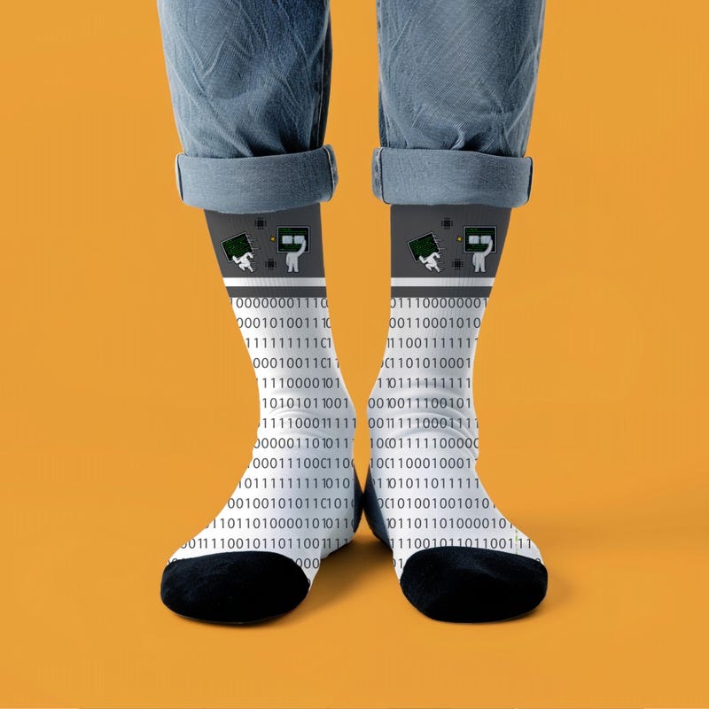 Programmer Socks - Etsy