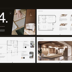 Interior Design Presentation Template, Furniture Presentation Board ...
