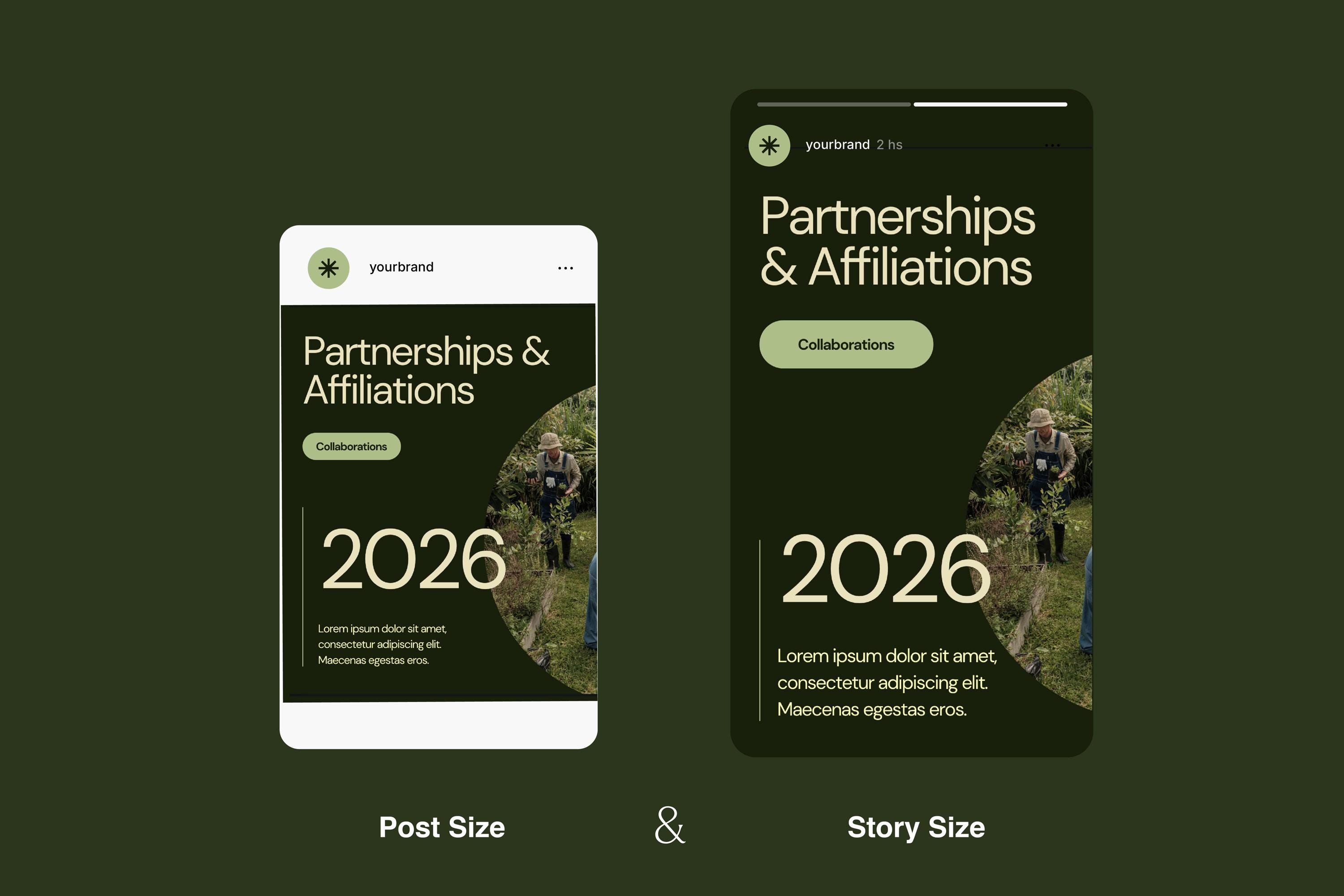 Sustainability Social Media Canva Templates for Eco-friendly Business ...