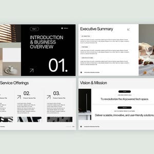 Marketing Plan Pitch Deck Editable Template Canva | Business Proposal ...