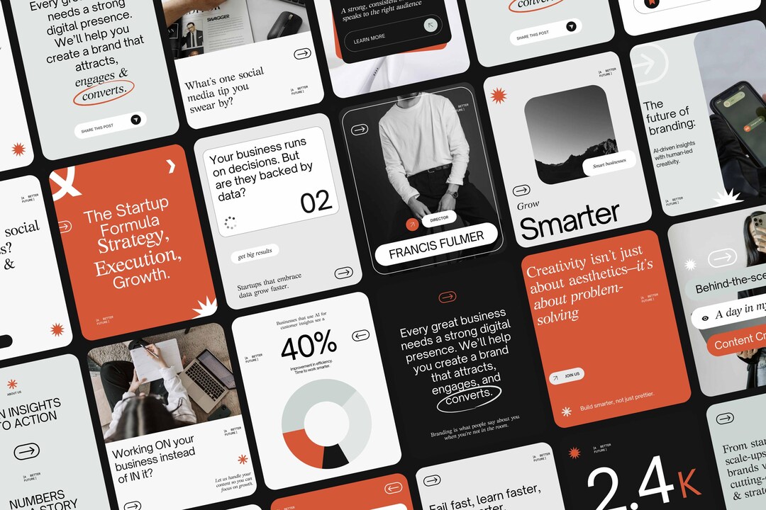 Social Media Templates for Coaching, Digital Marketing Instagram ...