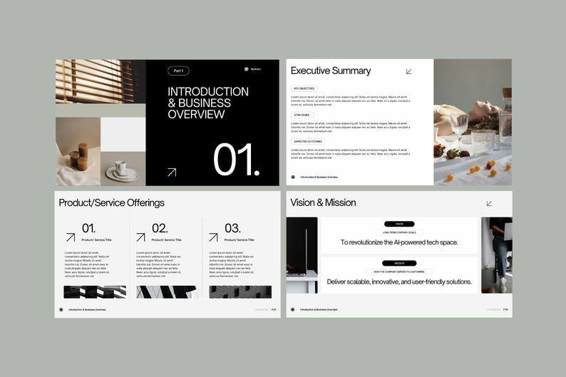 Marketing Plan Pitch Deck Editable Template Canva | Business Proposal ...