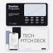 Tech Startup Pitch Deck Template: Modern Presentation, Editable Canva ...