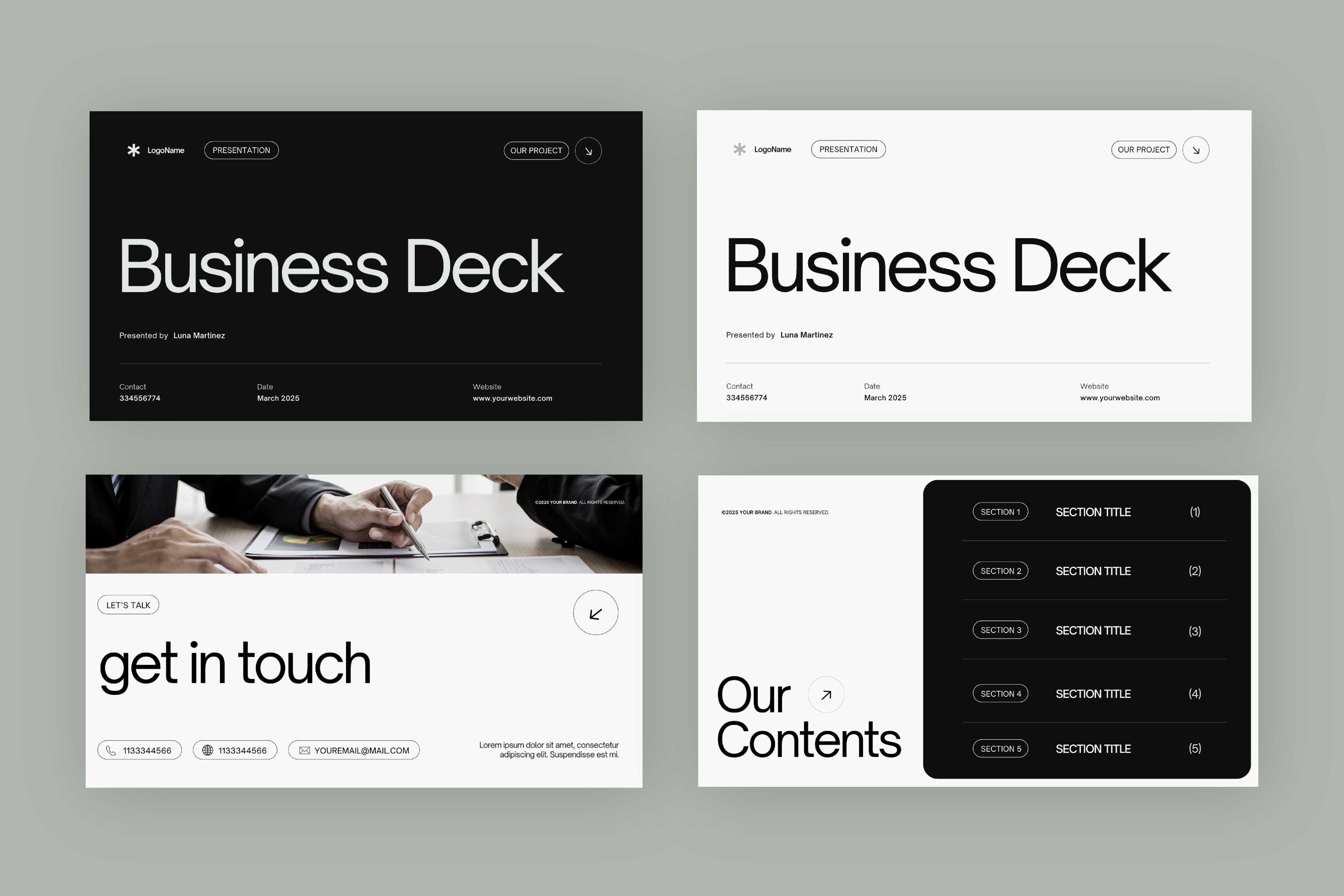 Business Pitch Deck Modern Canva Template for Tech Startup Presentations | Business Modern Canva ...