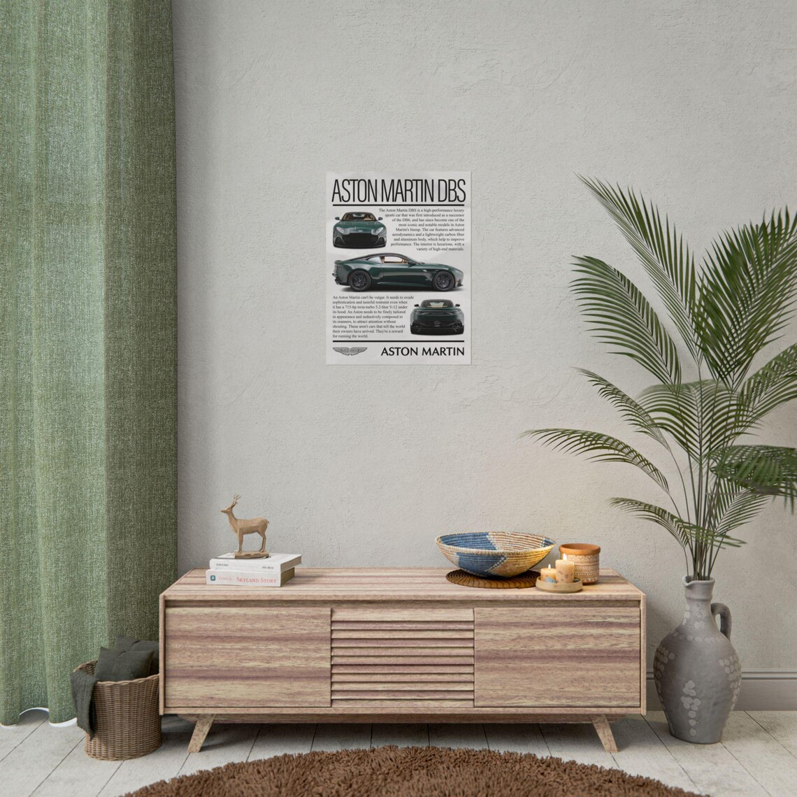 Aston Martin DBS Poster - Etsy
