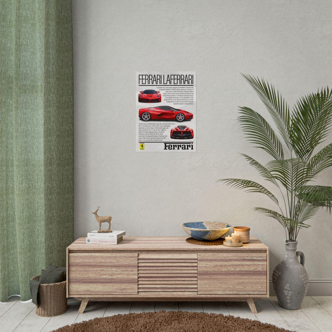 Ferrari Laferrari Poster - Etsy
