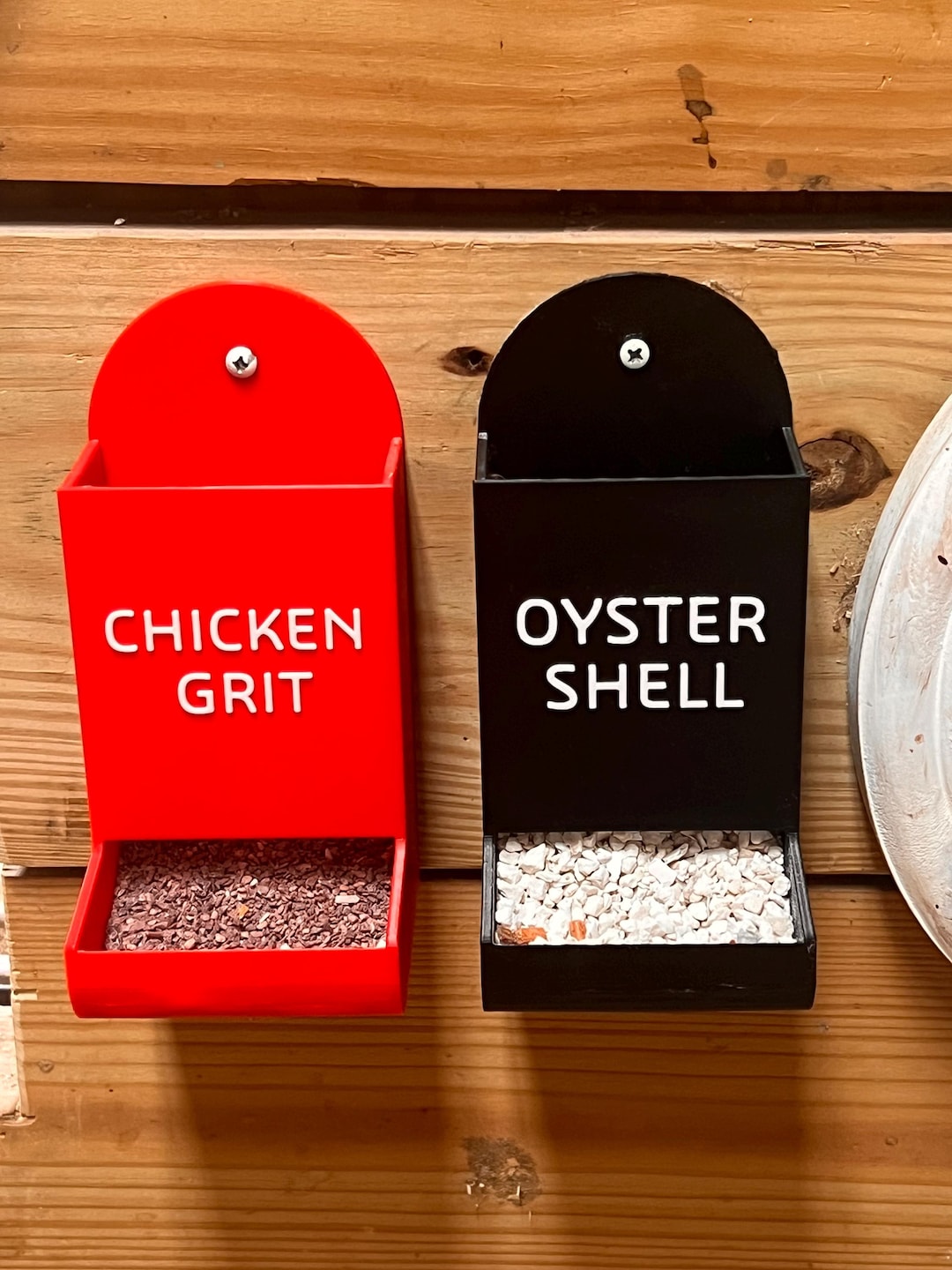 Chicken Oyster Shell/grit Feeder – 3D Printed, Mess-free Design for ...
