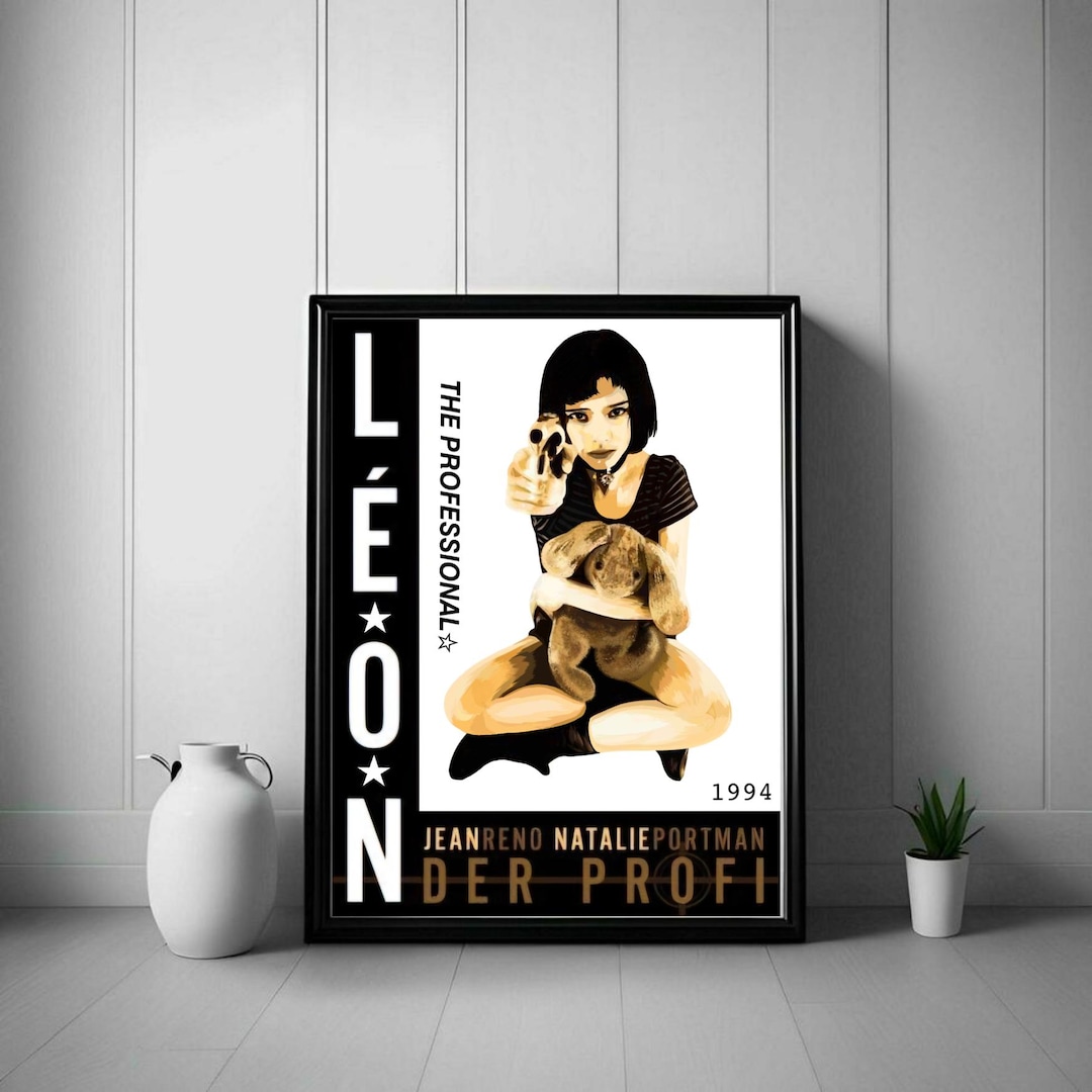 Leon Movie Poster, Leon: the Professional, Leon Wall Decor, Leon the Professional Poster ...