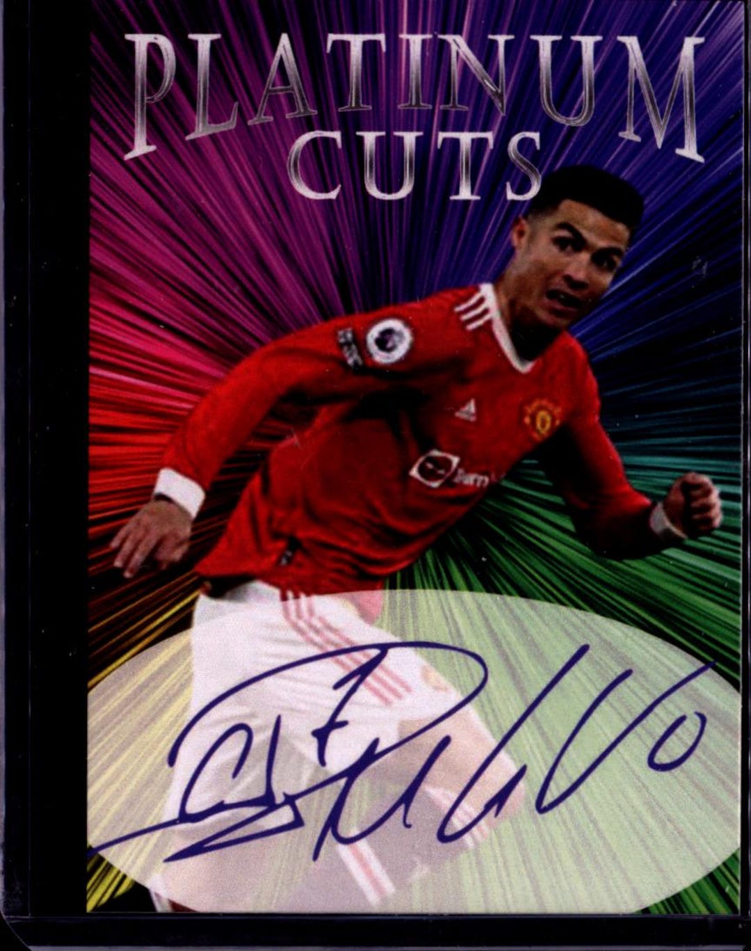 Cristiano Ronaldo Platinum Cuts Facs Auto Only 1000 Made - Etsy