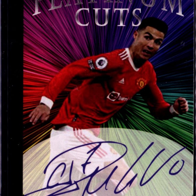 Ronaldo Signed Card - Etsy UK
