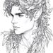 Coloring Pages for Adults, Fae People, Faeries, Instant Download ...