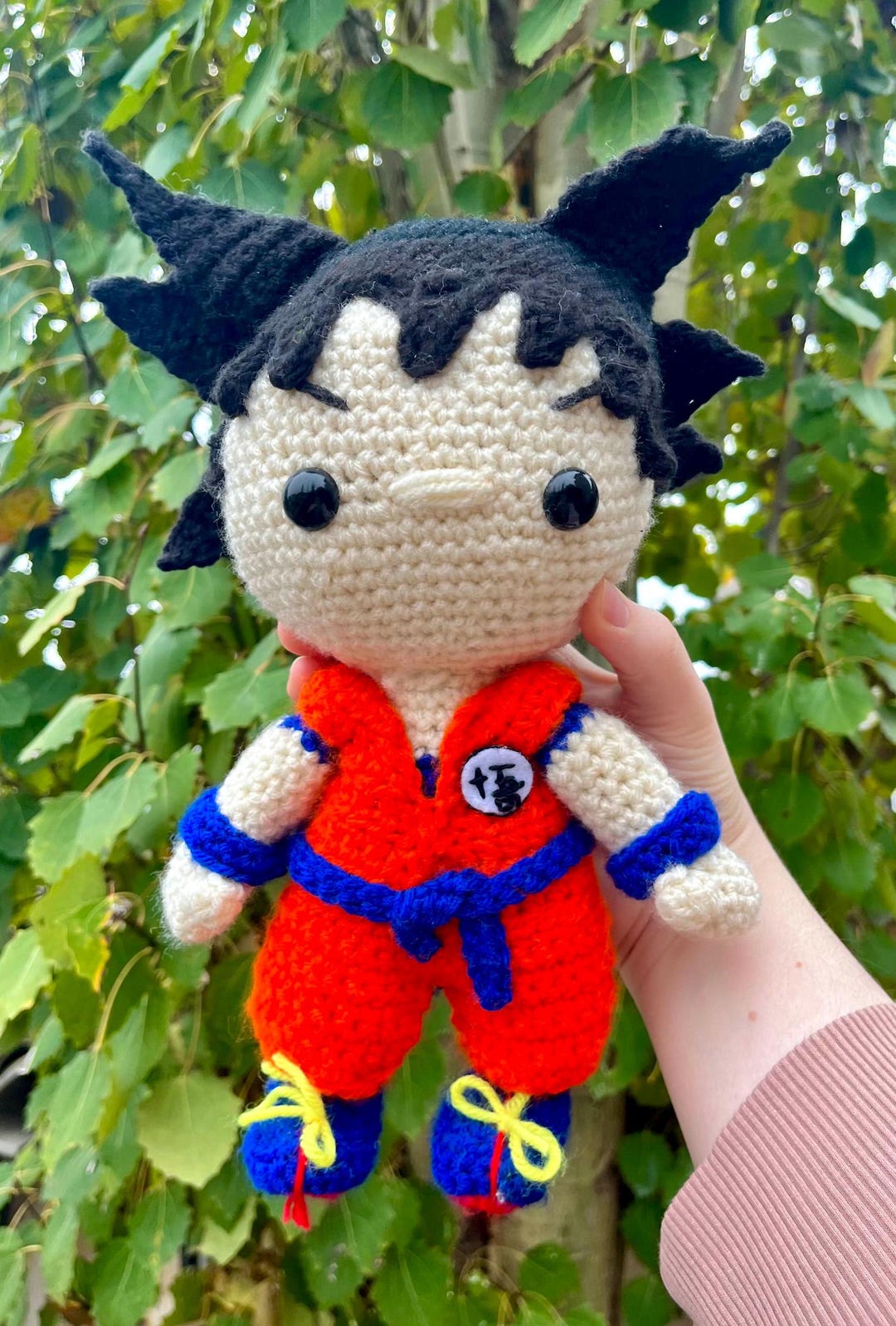 Crochet Goku, Handmade Dragon Ball Amigurumi, Anime Lover Gift, Dragon ...