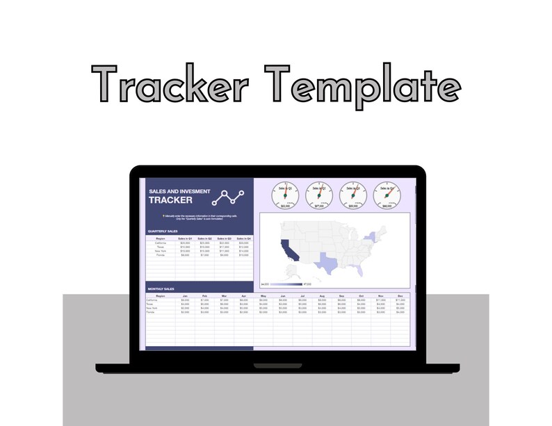 Tracker Template, Google Sheets Format, Track Tasks, Expenses, or Goals ...