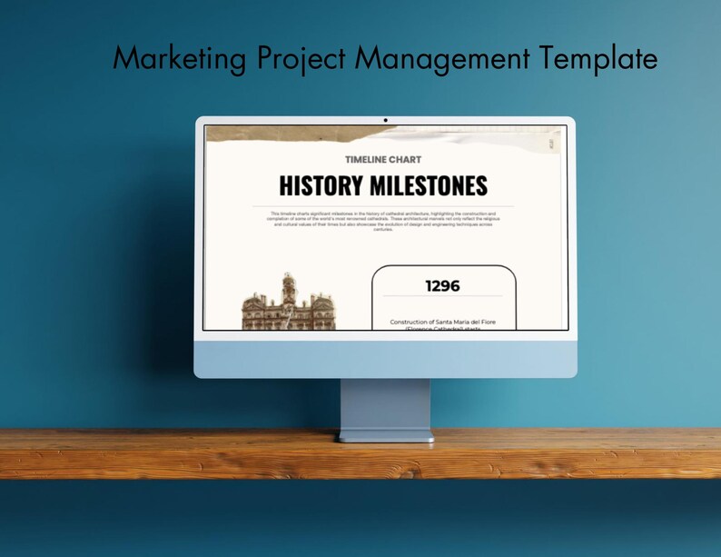 Timeline Chart Template Visualize Project Milestones & Deadlines Google ...