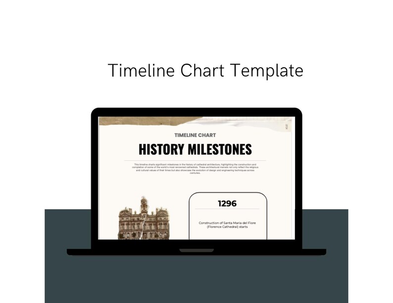 Timeline Chart Template Visualize Project Milestones & Deadlines Google ...
