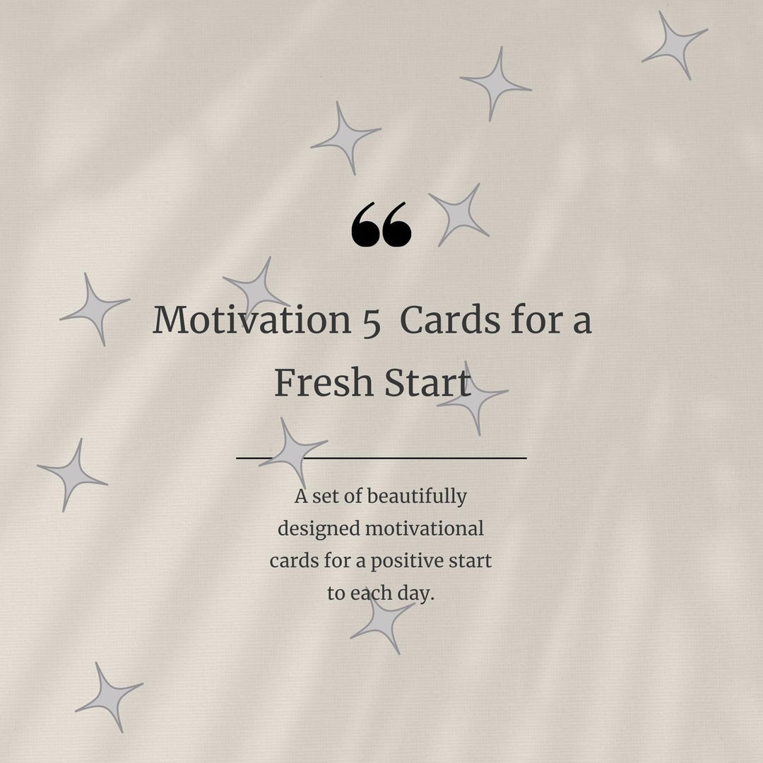 Daily Motivational & Personal Development Cards Inspirational ...