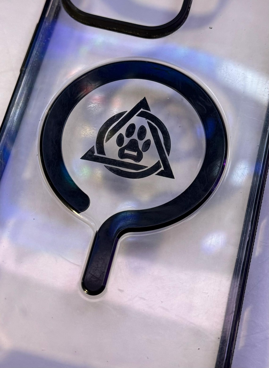 Therian Theta Delta Wolf Paw - SVG Digital File - Etsy