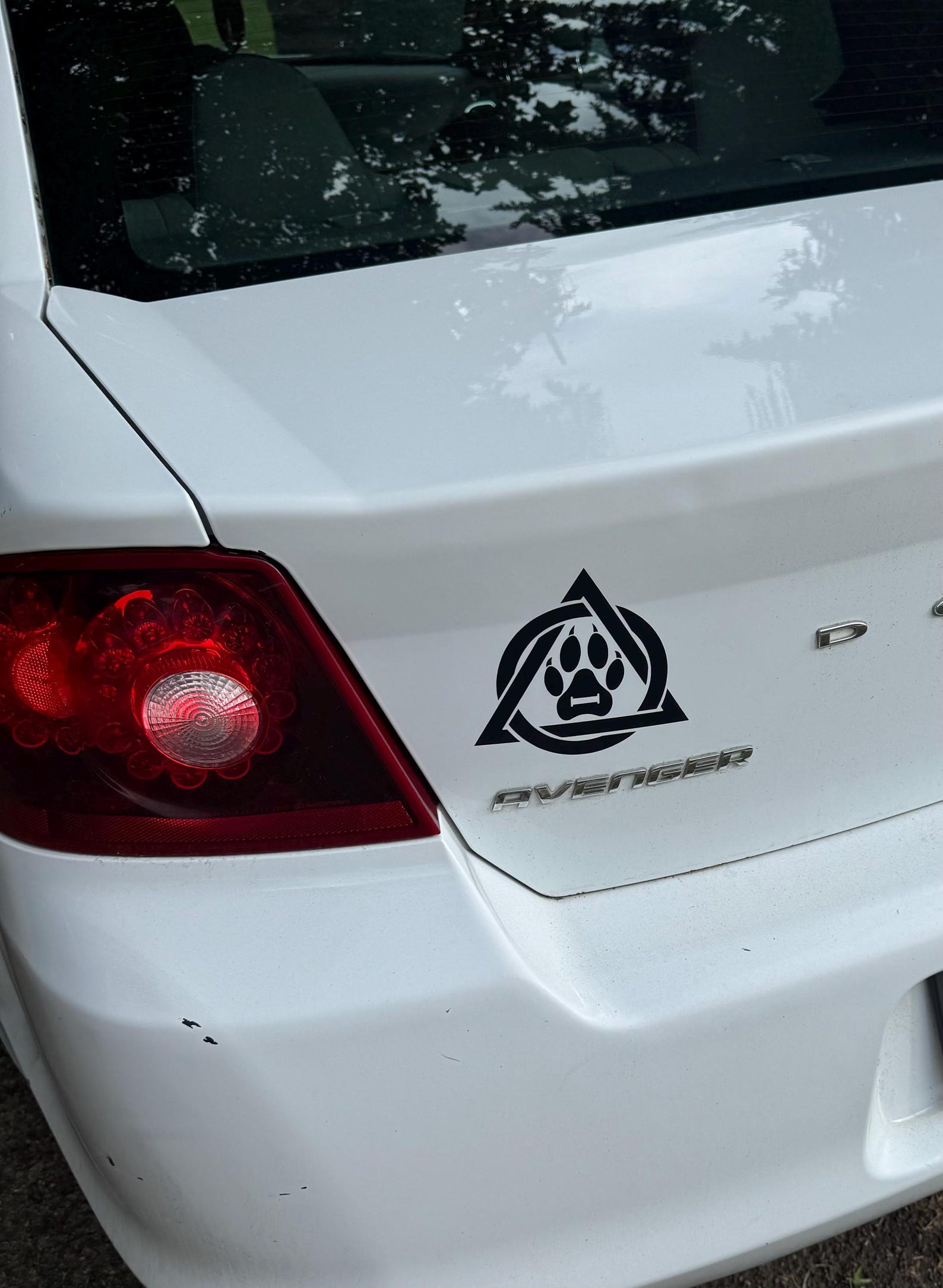 Therian Theta Delta Wolf Paw - SVG Digital File - Etsy