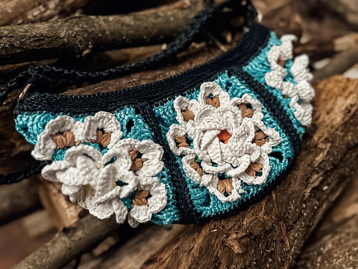 Crochet Pattern Granny Square Belt Bag Digital DIY PDF File Instant ...