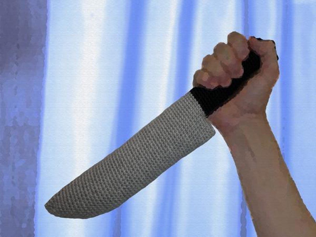 Psycho Knife Crochet Pattern Digital DIY PDF File Instant Download ...