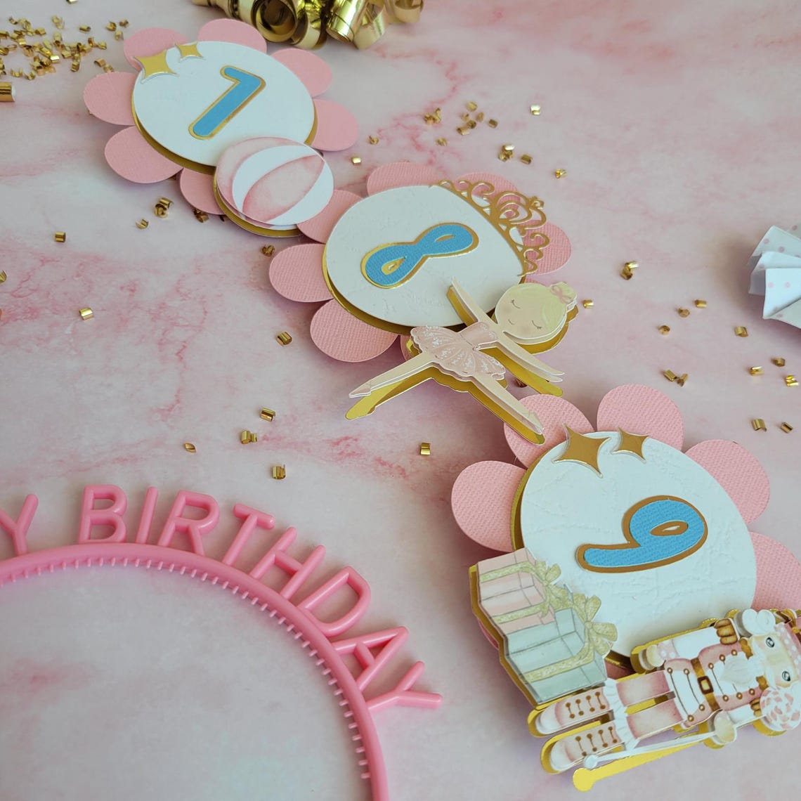Oh What Fun Ballerina Milestone Banner/ Christmas Ballerina Photo ...