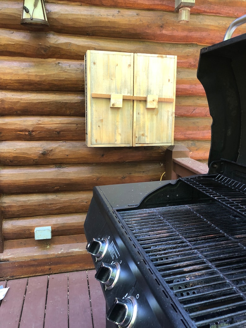 Grillbox is a Cedar Cabinet Designed to Use as an Outdoor Box Holding ...