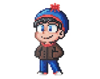 Max and Roxanne Large Pixel Art Figure 9.5 Inches Tall - Etsy