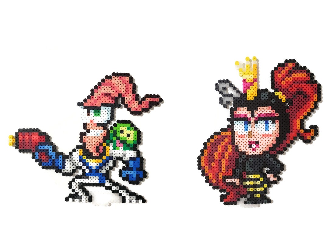 Earthworm Jim / Jim Princess Whats-Her-Name / Pixel Art - Etsy México