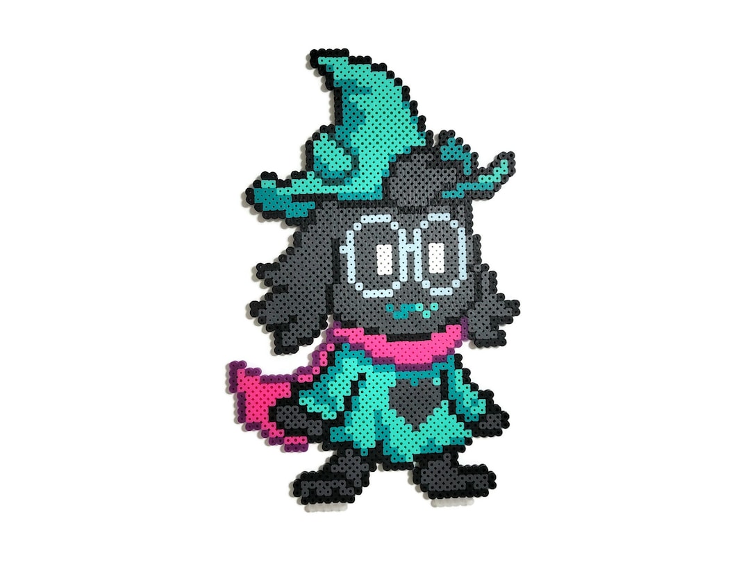 Ralsei Deltarune Pixel Art Bead Figure - Etsy