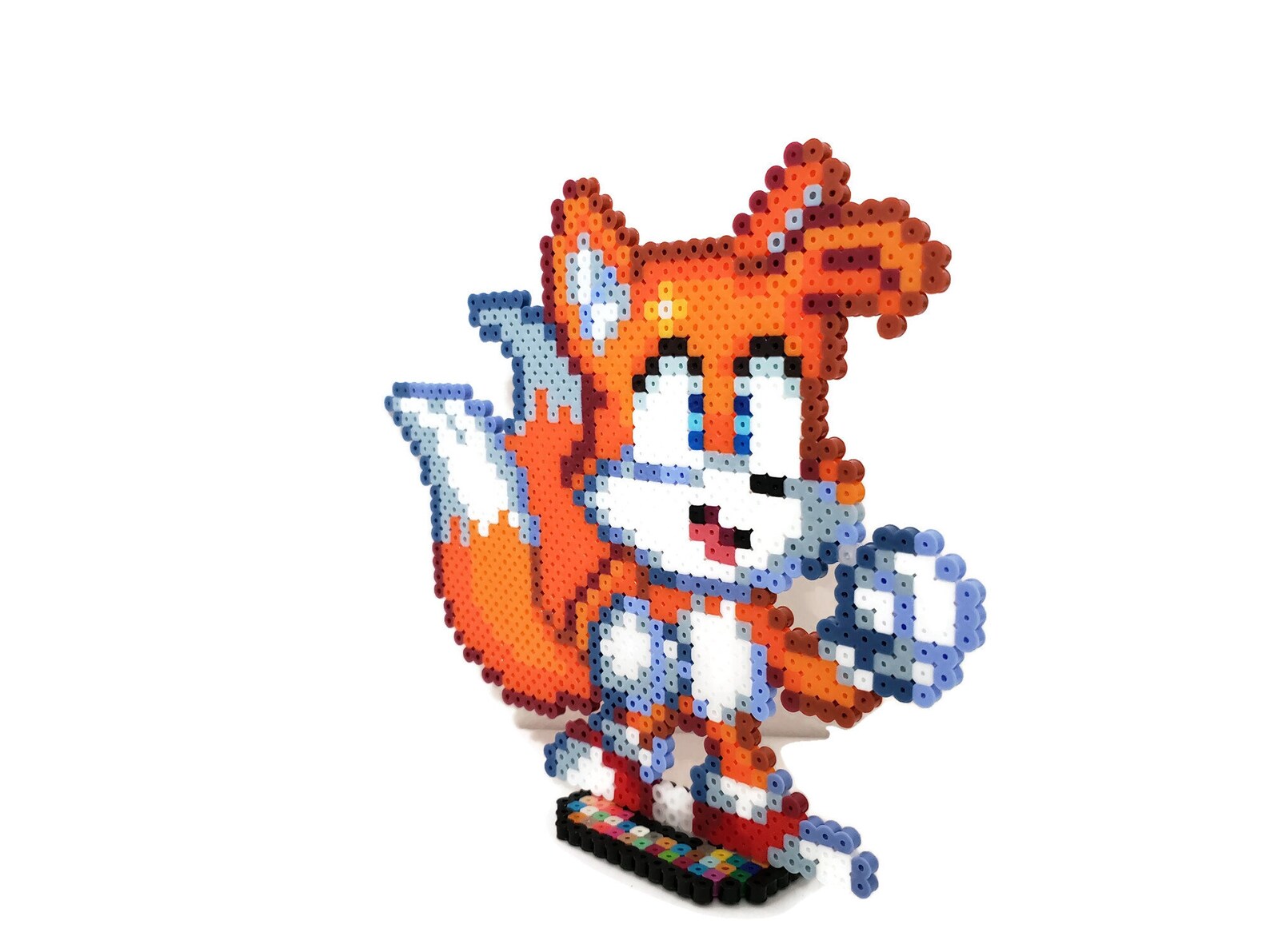 Sonic the Hedgehog and Tails Pixel Art Figures - Etsy Canada