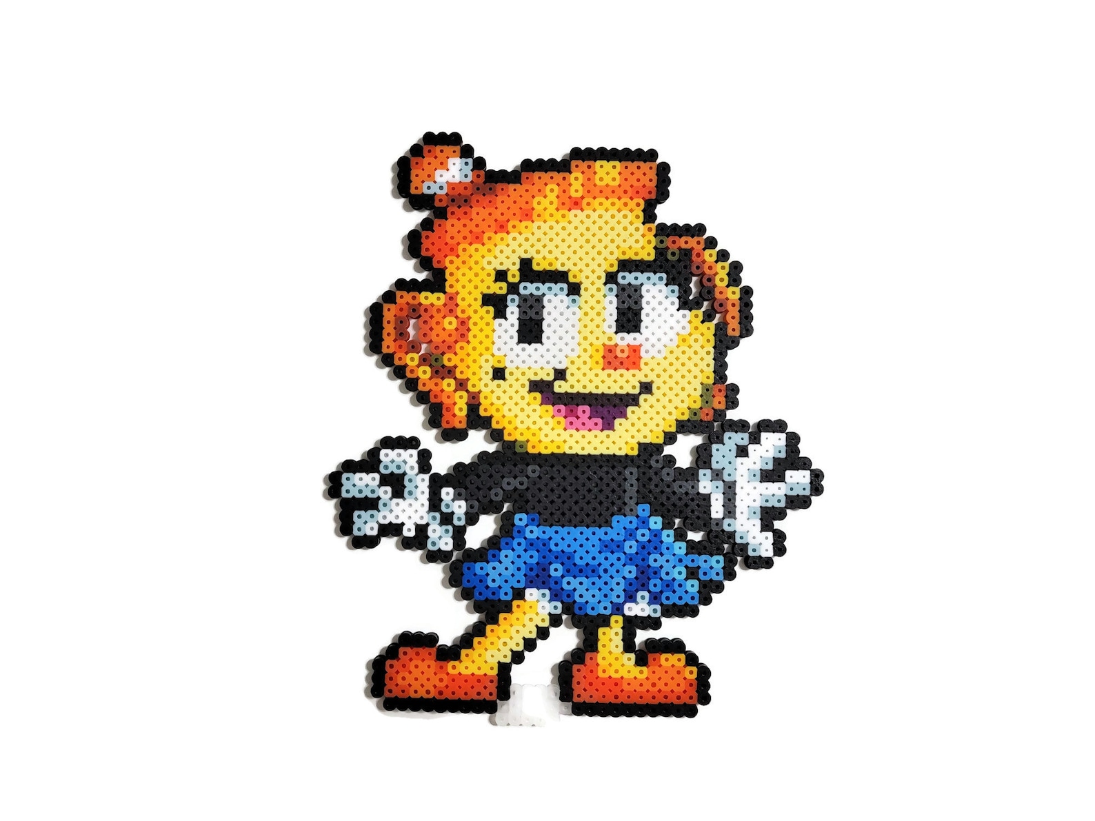 Cuphead Pixel Art Figures Cuphead Mugman Ms Chalice - Etsy UK