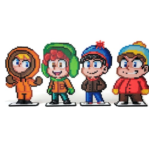 Craig and Tweek South Park Pixel Art Figures - Etsy Ireland
