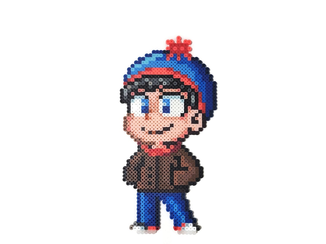 Stan Marsh South Park Pixel Art Figure - Etsy Canada