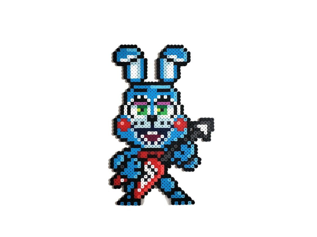 Toy Bonnie / Five Nights at Freddy's 2 / Figura de Pixel - Etsy México