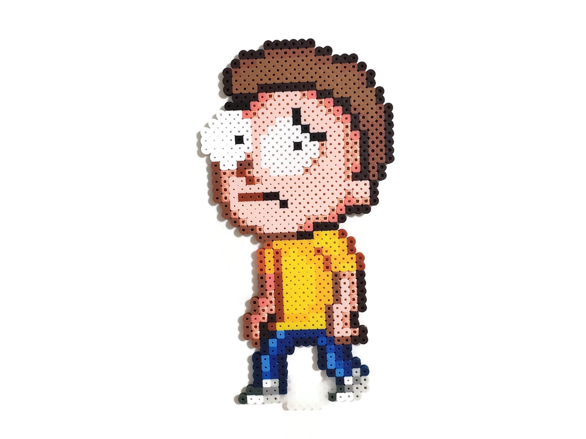Rick & Morty Rick Sanchez Morty Smith Pixel Art Figures - Etsy