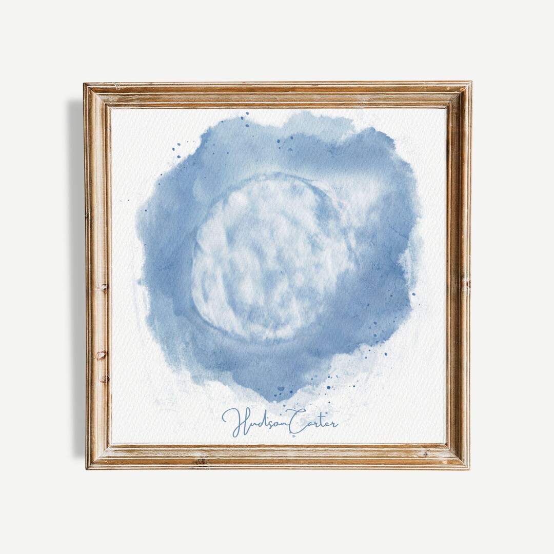 Custom IVF Art Embryo Watercolor | Personalized Pregnancy Gift | Embryo ...