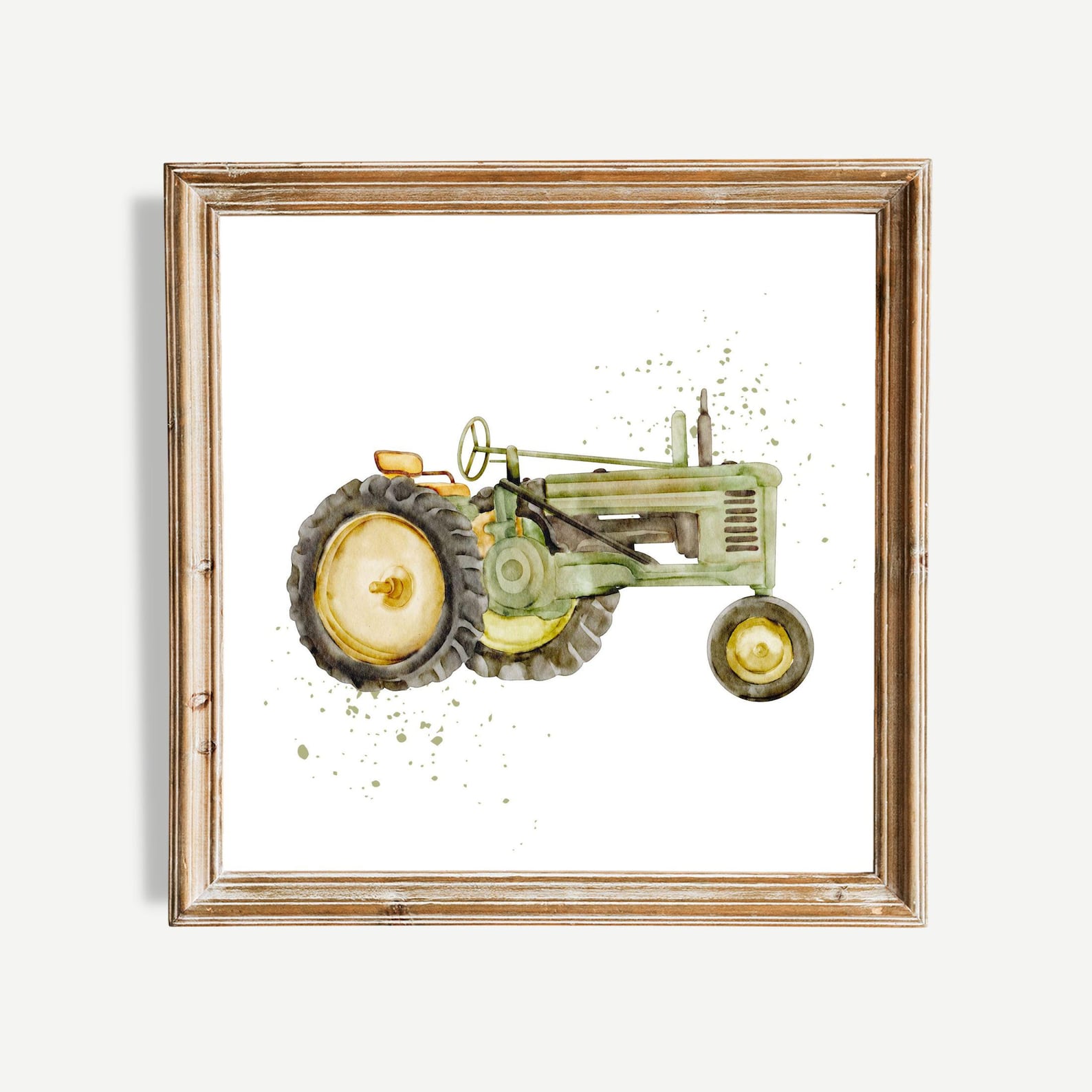 Watercolor Farm Nursery Art | Rustic Country Farmyard Prints for Baby's ...
