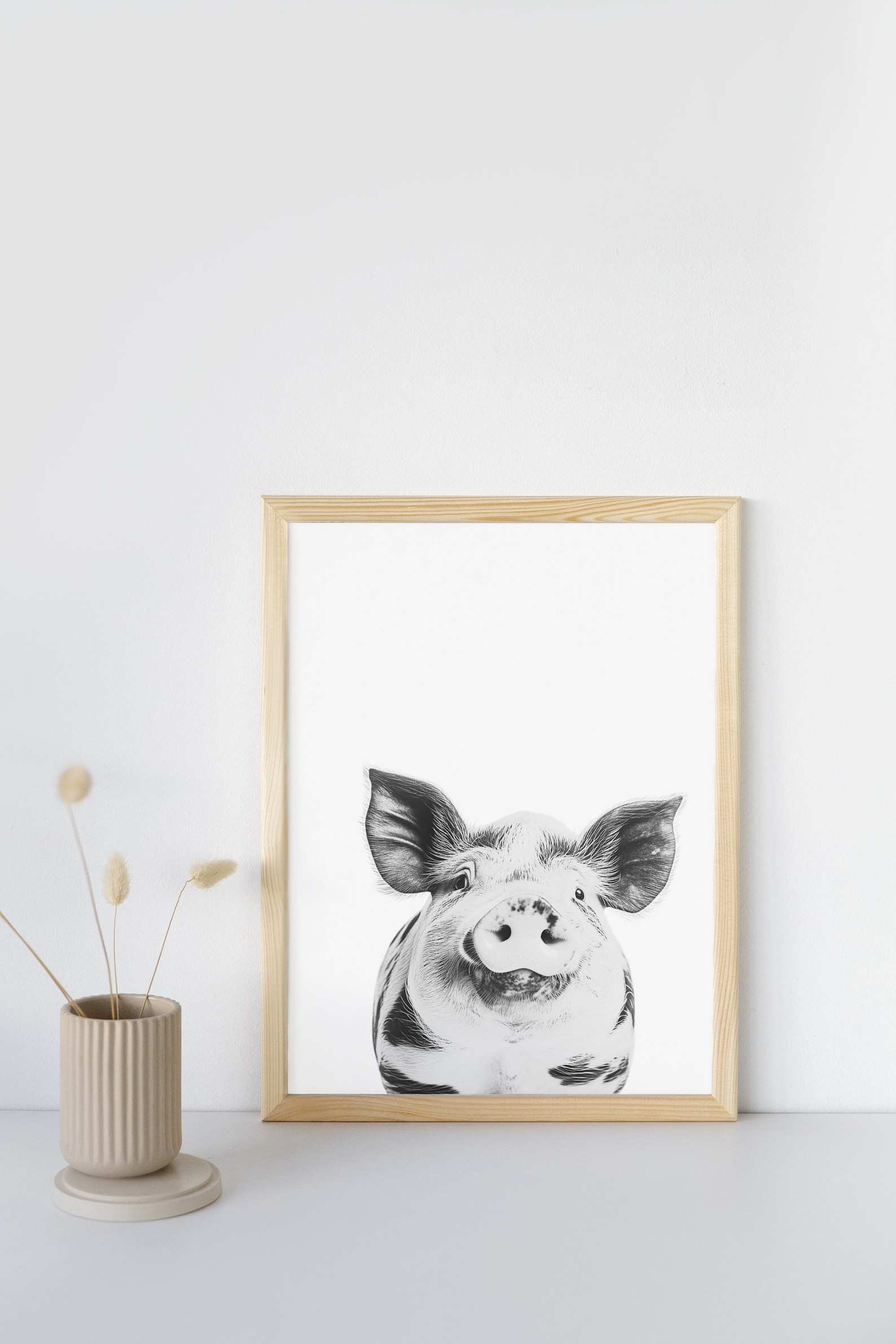 Set of 6 Farm Animal Prints, Farm Animal Prints Set, Farm Animal ...