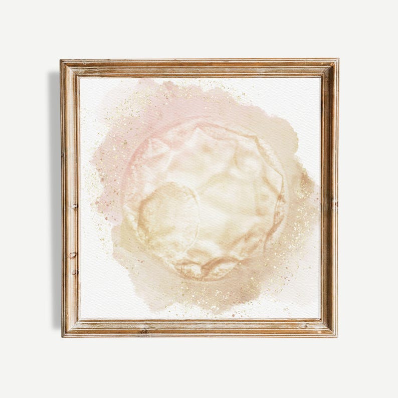 Custom IVF Art Embryo Watercolor | Personalized Pregnancy Gift | Embryo ...