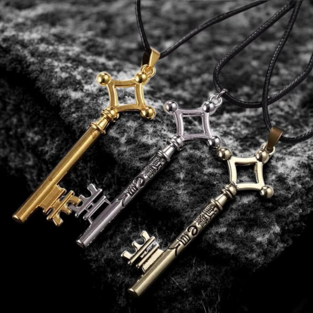 Attack on Titan Basement Key Necklace, Eren Key Necklace,aot Cosplay ...