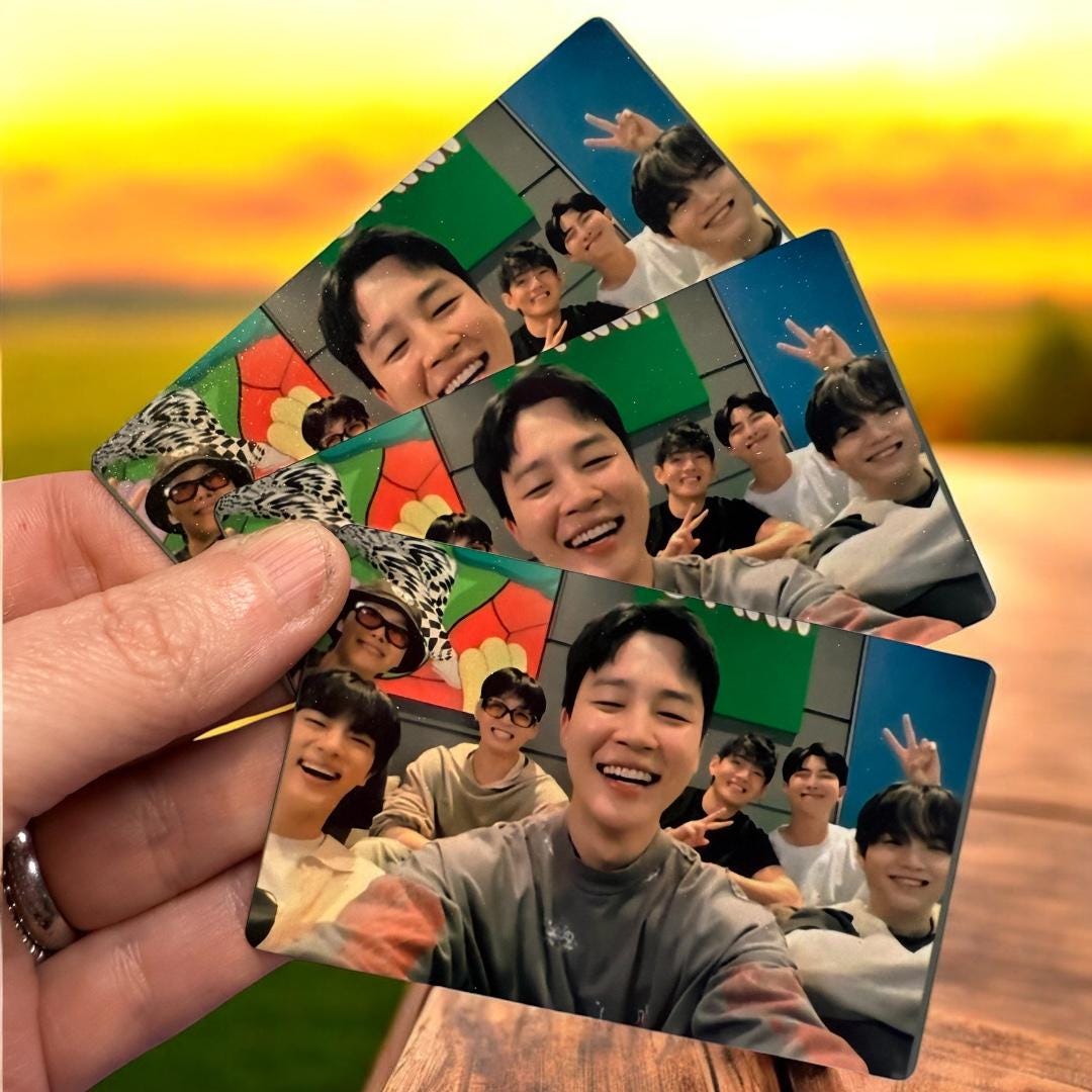 Bangtan First OT7 Live 2025 Metal Photo Cards | Kpop - Etsy