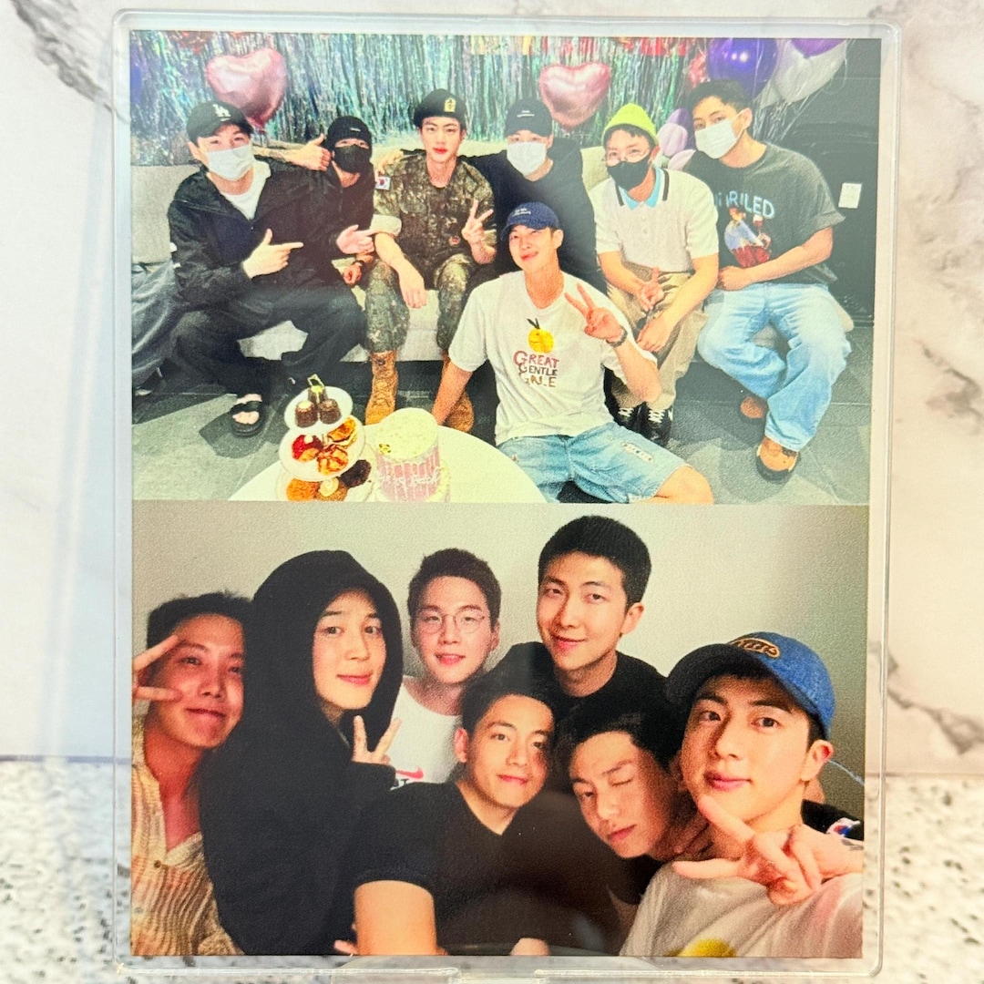 OT7 Jin Discharge Day Acrylic Standee:fan Art Decor - Etsy